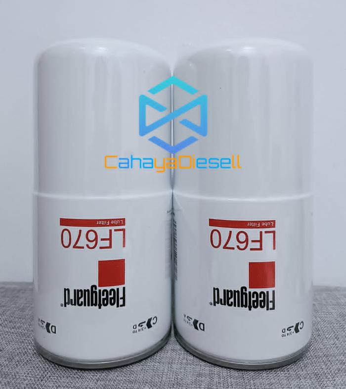 Jual Oil Filter Fleetguard LF670 / LF 670 / Cummins 3889310 - Jakarta ...