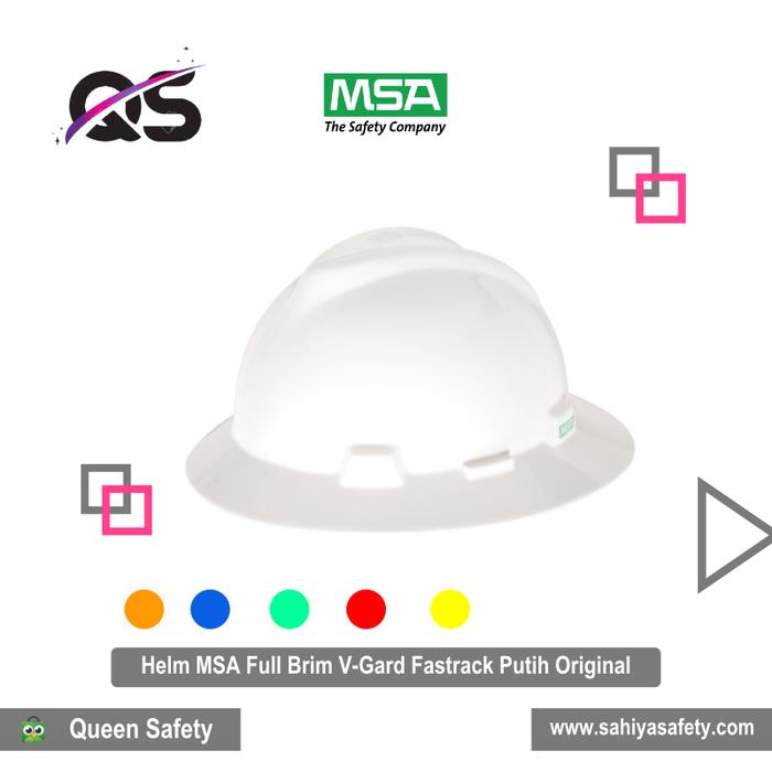 Jual Helm MSA Fastrack Usa Original - Helm Safety Proyek MSA Fastrack ...