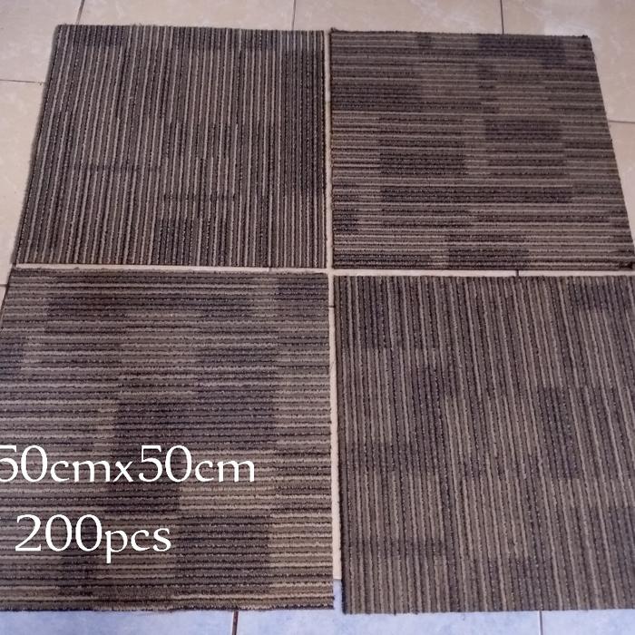Jual karpet tile ex kantor ukuran 50x50 stok terbatas - Jakarta Pusat ...