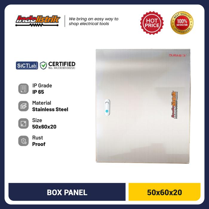 Promo Box Panel Listrik Stainless Steel Indoor Wall SIW-ST 50x60x20 ...