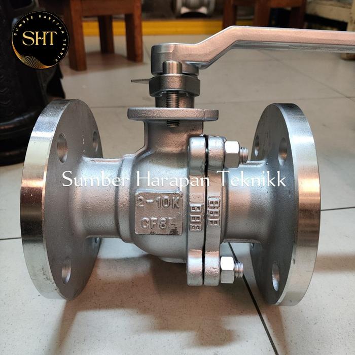 Jual Ball Valve Stainless SS304 5" Inch JIS 10K DN125 / Stop Kran SS 304 - Jakarta Barat ...
