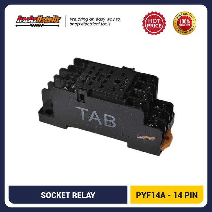 Jual TAB Socket Relay PYF14A - 14 Pin - Jakarta Pusat - INDOLISTRIK ...
