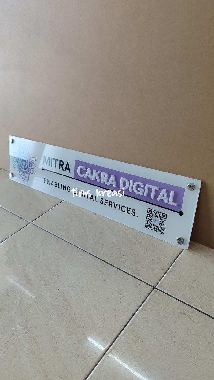 Jual Signage | Papan Akrilik | Papan Nama PT | Plang Akrilik ...