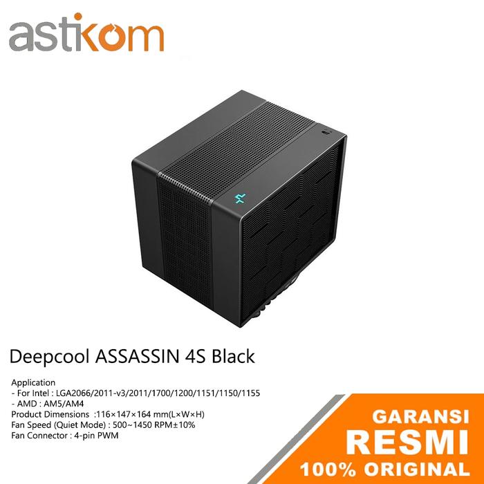 Jual CPU Air Cooler Deepcool Assassin 4S Black White Processor Cooler - Hitam - Kota Denpasar ...