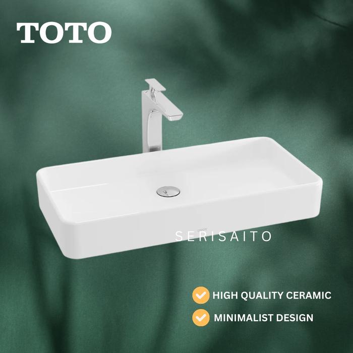 Jual Wastafel TOTO LW953 / Washtafel Kotak Minimalis - Body Only - Kota ...