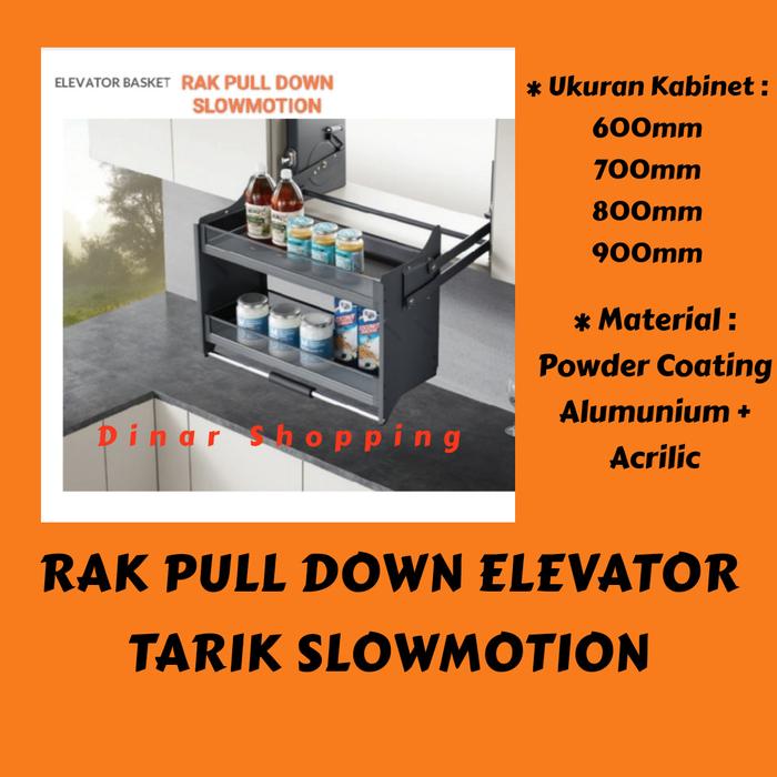 Jual RAK PULL DOWN ELEVATOR TWIN TMB TARIK SLOWMOTION - GE 80cm - Jakarta Barat - DINAR HARDWARE ...