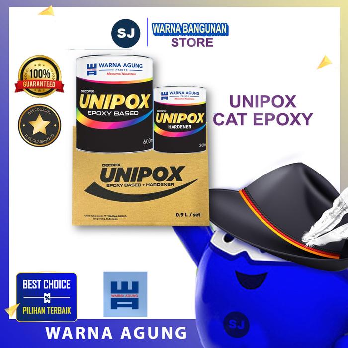 Jual Cat Lantai Epoxy Decofix UNIPOX 900mL SET / Multipurpose Epoxy ...