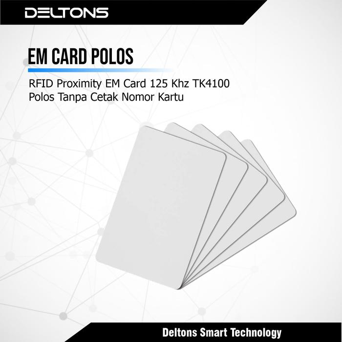 Jual Kartu Proximity RFID EM Card 125KHz - Polos - Kota Tangerang - SOS ...