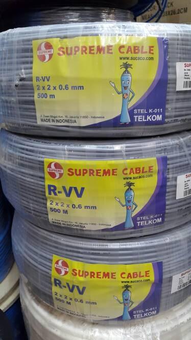 Jual Kabel itc telp SUPREME isi 4 per 150 meter 2x2x0.6mm telepon supreme Panjang 150 meter ...