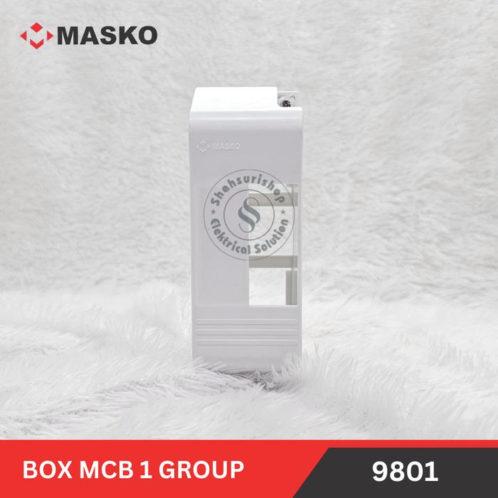 Jual BOX MCB 1 GROUP MASKO RUMAH MCB TEBAL BISA UNTUK METERAN LISTRIK ...