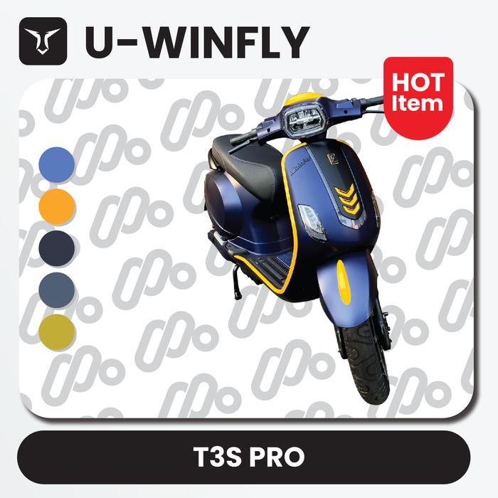 Jual Sepeda Motor listrik U-winfly T3S Pro - Viollet Purple, ON THE ...