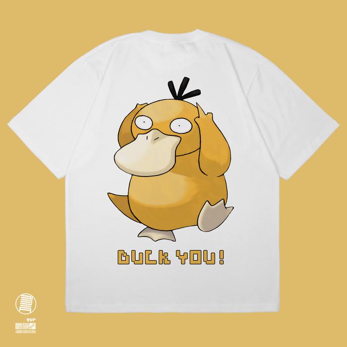 Jual T-Shirt Duck You Psyduck Pokemon Meme Shitpost Anime Manga Wibu ...