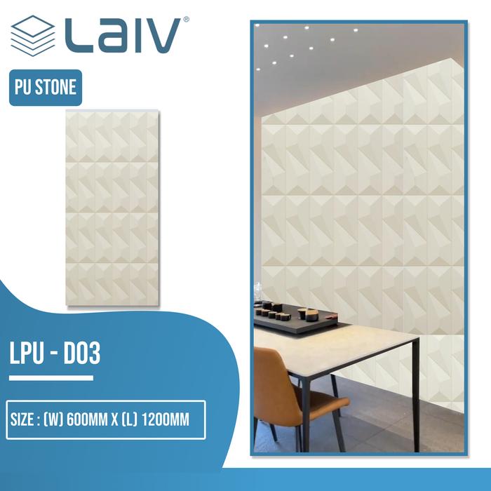 Promo LAIV PU Stone Panel Rock Panel Batu PU Panel Dinding Batu Alam ...