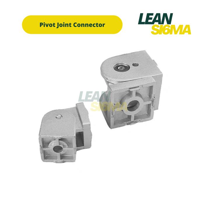 Jual Pivot Joint Connector for Aluminium Profile 3030 4040 Free Angle ...