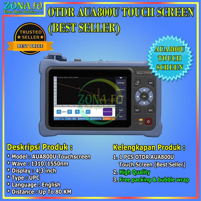 Promo Smart Mini OTDR AUA900D No Touchscreen / OTDR Fiber Optic AUA900D ...