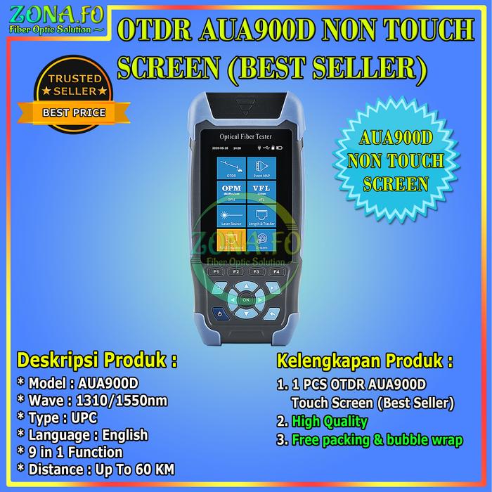 Promo Smart Mini OTDR AUA800U Touchscreen / OTDR Fiber Optic AUA800U ...