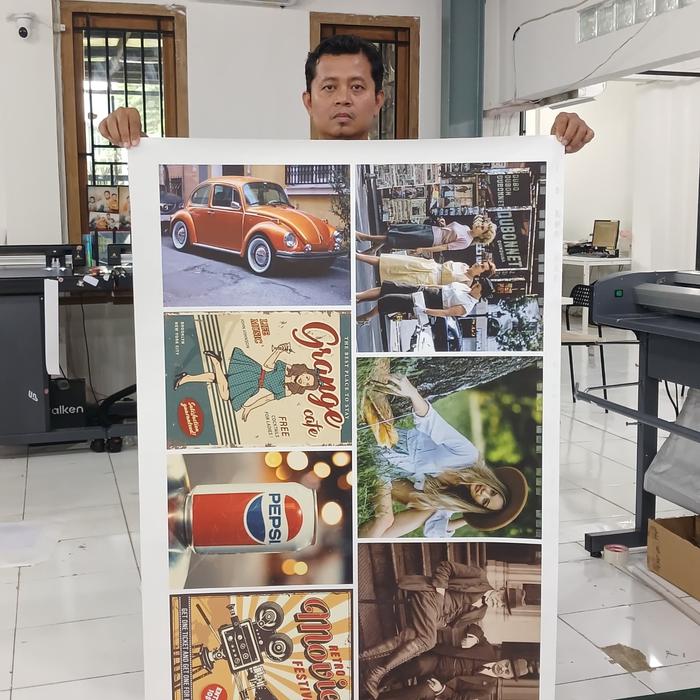 Jual Cetak Photo / Poster Ukuran Besar 120x100 cm Dengan Aneka Bahan ...