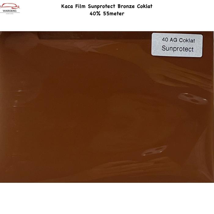 Jual Kaca Film Sun Protect Bronze Coklat 20 40 60 80 Anti Gores Roll 55 ...