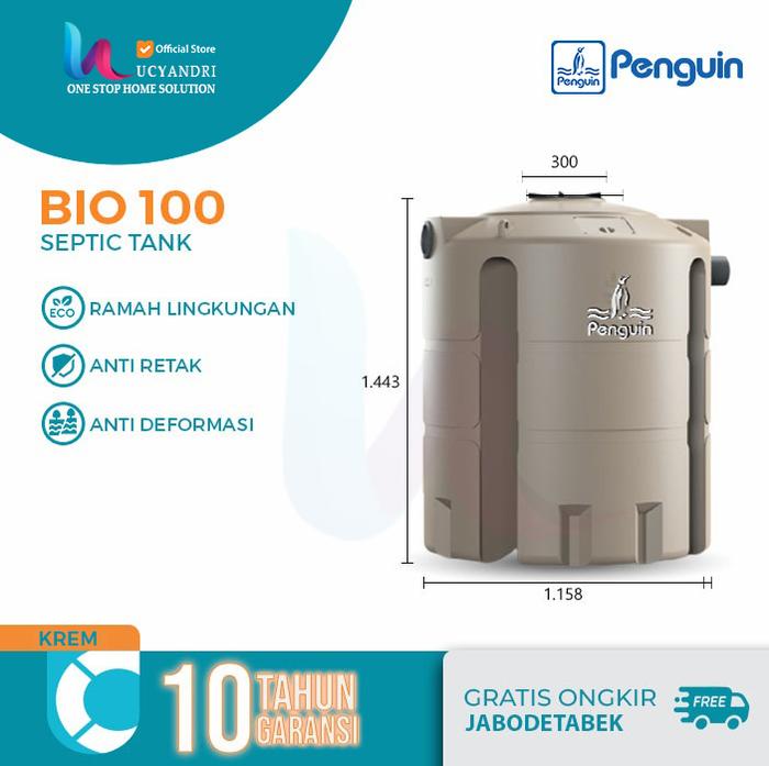 Jual Septic Tank PENGUIN BIOROTECH 1000 Liter BIO 100 PREMIUM QUALITY ...