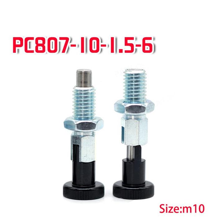 Jual 【M10 Stainless】Self Locking Index Plunger Pin Untuk Posisi - m10 ...