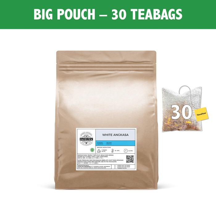 Jual WHITE ANGKASA | Big Tin | Haveltea | White Tea | White Peony - Big ...