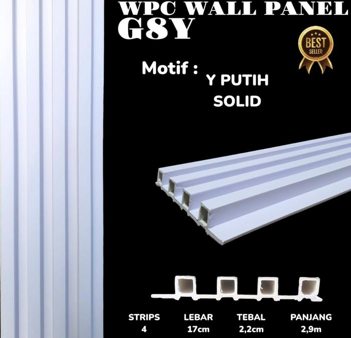 Promo Wpc panel (PREMIUM) Ukuran 1 Meter / kisi-kisi Wallpanel / Wpc ...