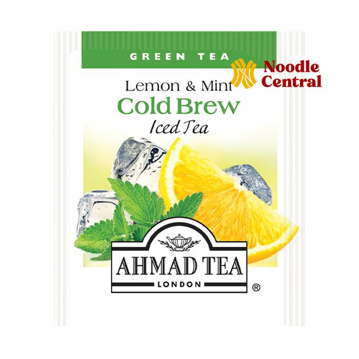Jual Ahmad Tea London - Cold Brew GREEN Tea Sachet - LEMON MINT ...