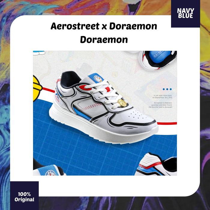 Jual [ORIGINAL] Aerostreet X Doraemon Doraemon & Shizuka Limited ...