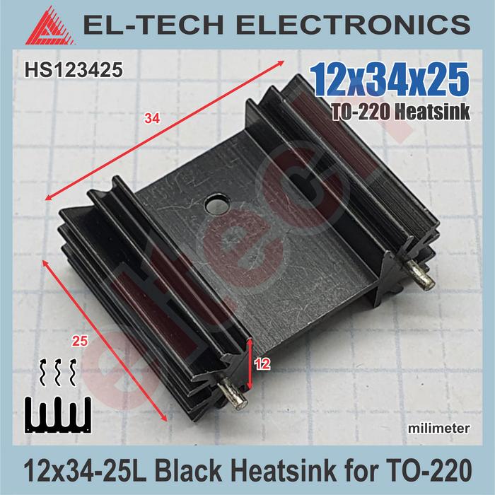 Jual Heatsink Heat sink Pendingin Transistor MOSFET IC Jengkol Sirip ...