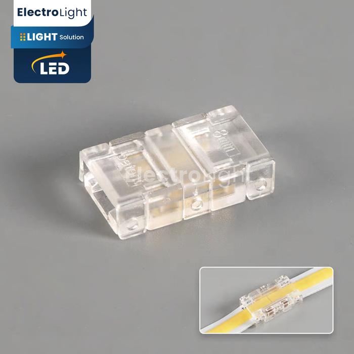 Promo Sambungan LED strip 12v konektor jepit bening connector sambungan ...