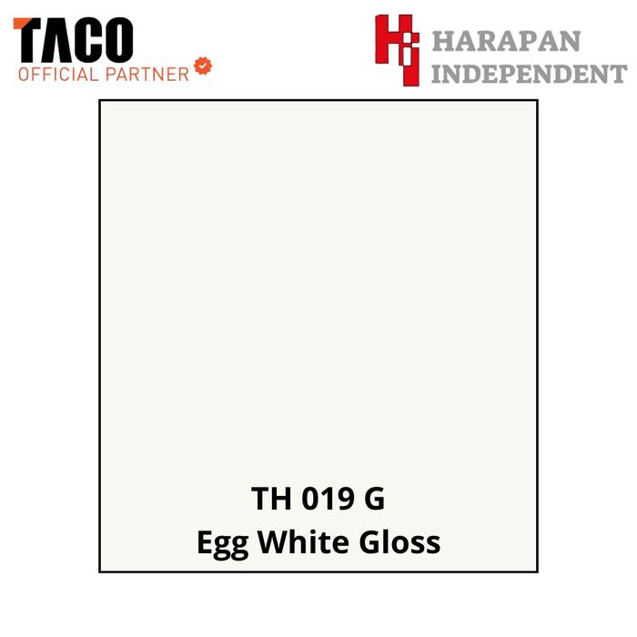 Jual TACO HPL TH 019 G Egg White Gloss - Jakarta Barat - Harapan Independent | Tokopedia