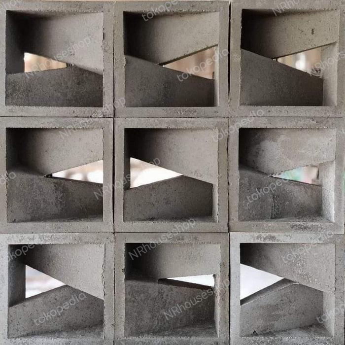 Promo ROSTER BETON MINIMALIS DIMENSI 20X20X10CM - Abu - Kota Bandung ...