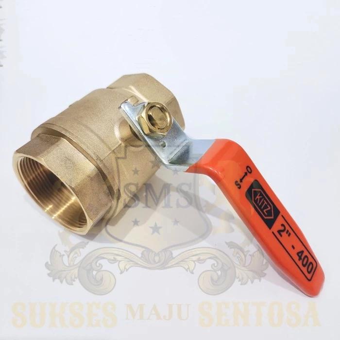 Jual BALL VALVE KUNINGAN KITZ 2" / STOP KRAN KUNINGAN 2 INCH - Jakarta Utara - SUKSES MAJU ...