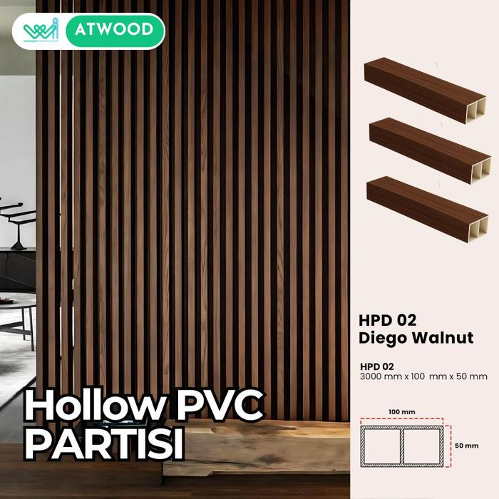 Promo Hollow PVC Partisi dan Plafon Kisi Kisi Sekat Ruangan dan Plafon ...