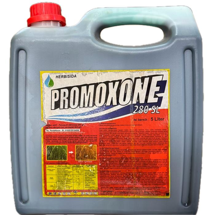 Jual HERBISIDA PROMOXONE 280 SL 5 LITER/RACUN KONTAK GULMA LEBAR SEMPIT ...