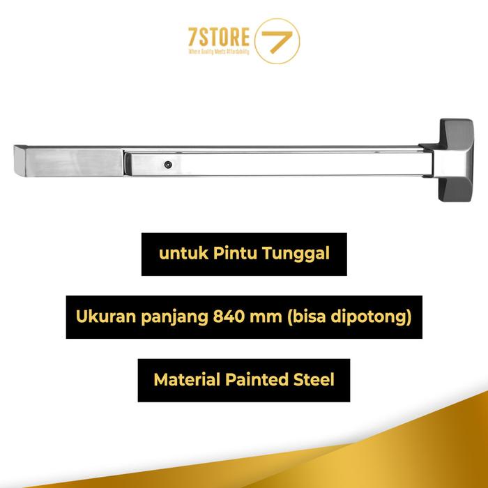 Jual Handle Pintu Emergency MARKS PANIC BAR Painted Steel - FDH 004 ...