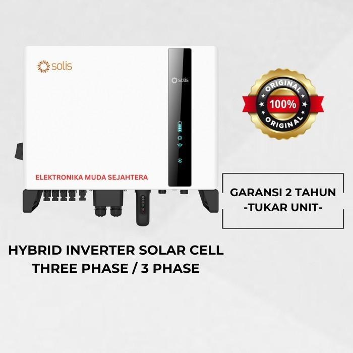 Jual Hybrid Inverter 3 Phase / 12kW / 12000 Watt / Solis S6-EH3P12K-H / Hybrid Inverter Solar ...