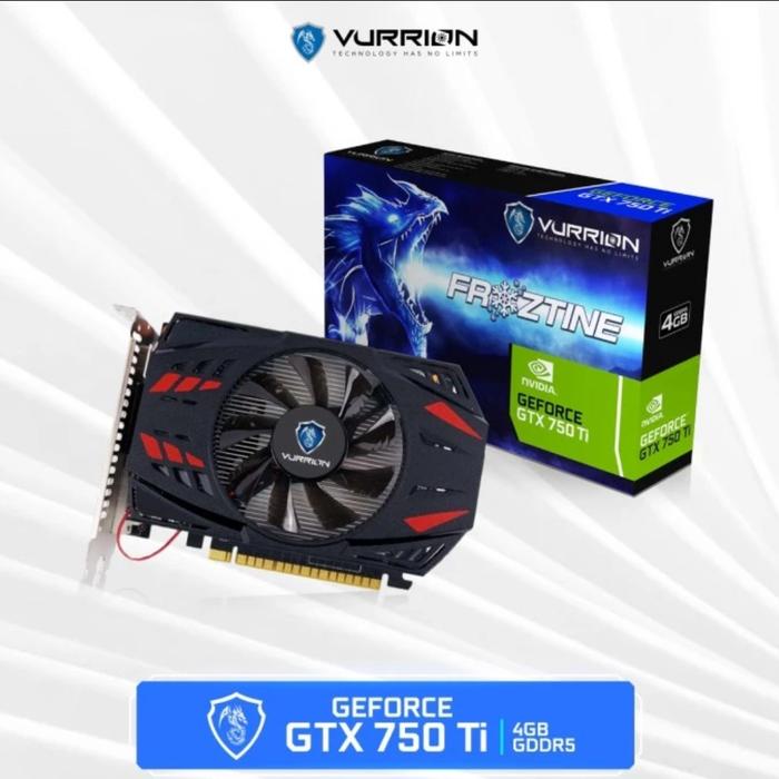 Jual VGA NVIDIA VURRION GTX 750 Ti 4GB DDR5 128BIT / VGA GTX 750Ti ...