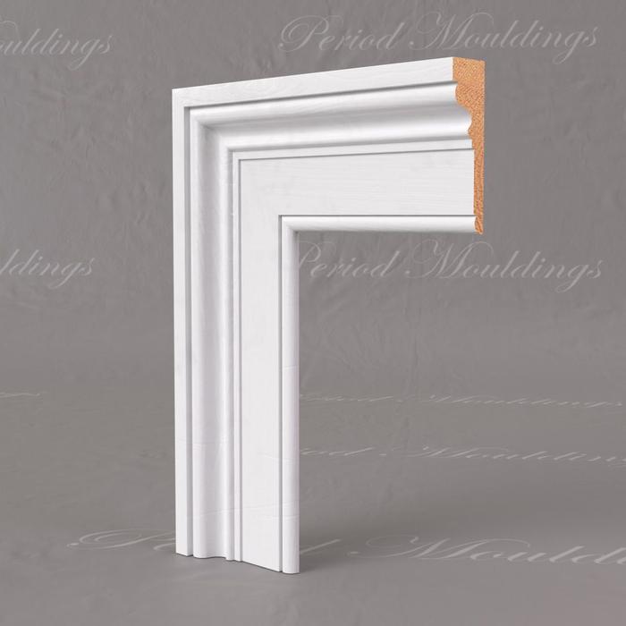 Jual ARCHITRAVE acitrap lis profil kayu MERBAU oven berkualitas tinggi ...