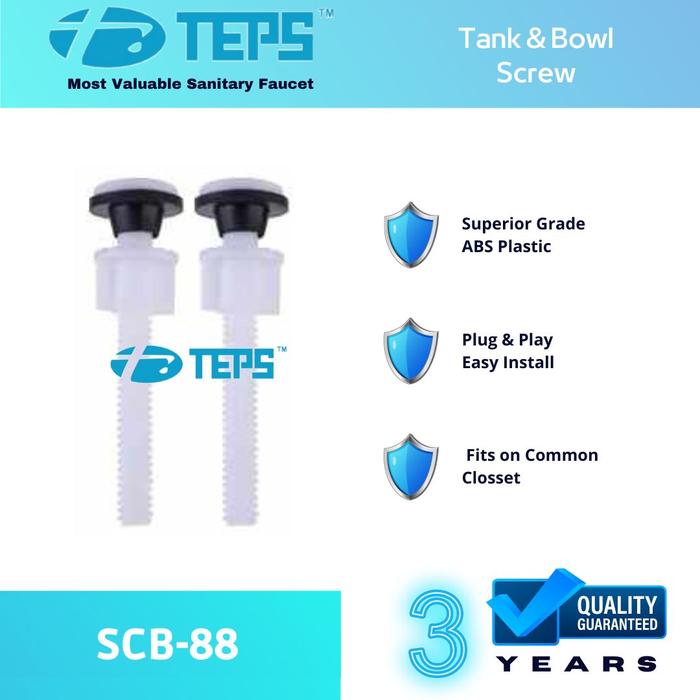 Jual Baut Tangki Closet Duduk/Baut Tabung Closet Duduk Two Piece ...