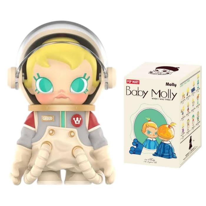 Jual Pop Mart MOLLY BABY ASTRONAUT PopMart When I Was Three Space Suit ...