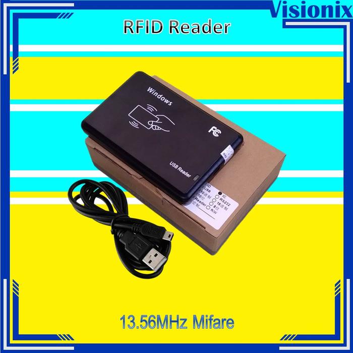 Jual RFID Reader 13.56MHz Mifare USB Reader 13,56 MHz - Jakarta Timur ...