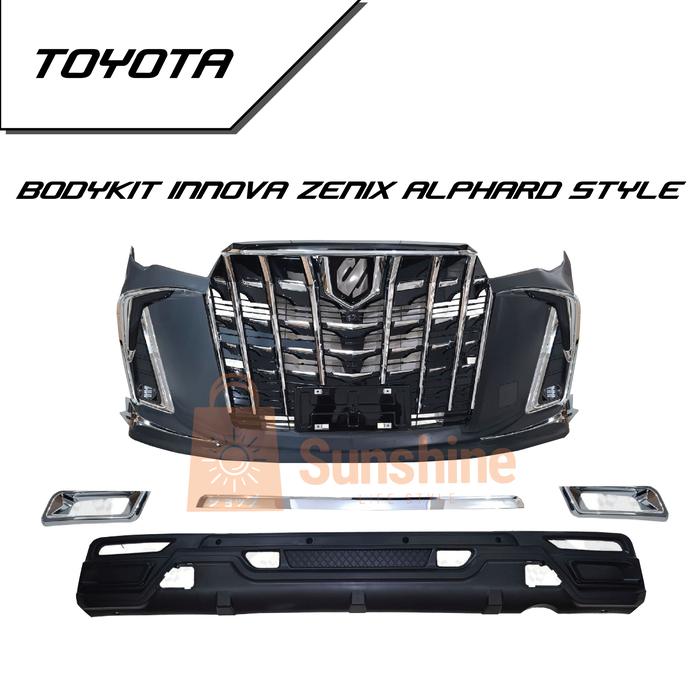 Jual BODYKIT TOYOTA INNOVA ZENIX ALPHARD STYLE FULL UPGRADE ALPHARD ...