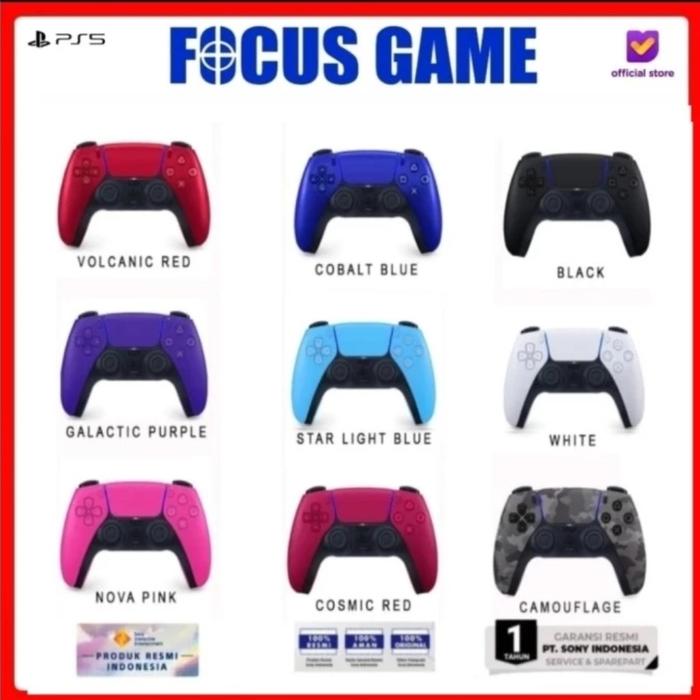 Promo Stik Ps5 Dual Sense Wireless Controller PS 5 - Putih Impor Cicil ...