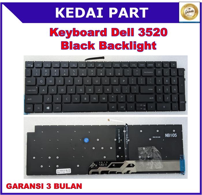 Jual Keyboard Dell Latitude 3520 3530 E3520 Inspiron 15 3510 3511 3525 ...