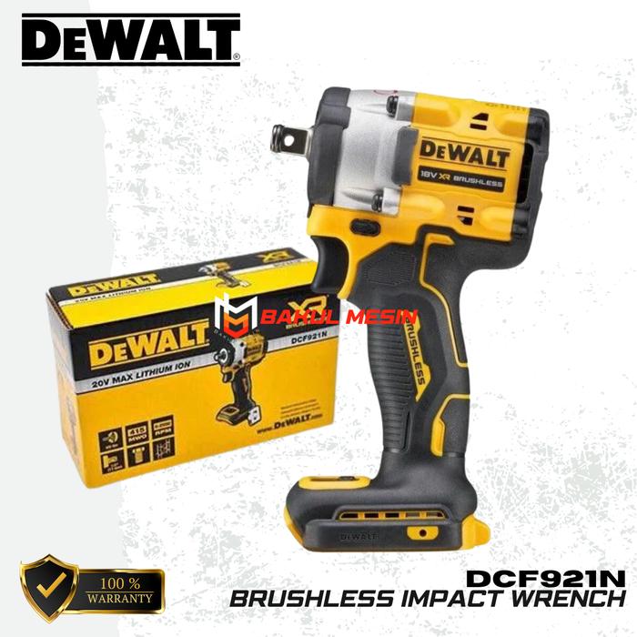 Jual DEWALT DCF921N Brushless Impact Wrench Mesin Pembuka Baut DCF921 ...
