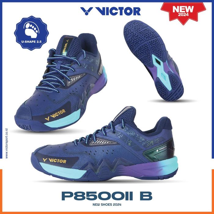 Jual New Color Player Series Sepatu Badminton Victor P 8500 II ...