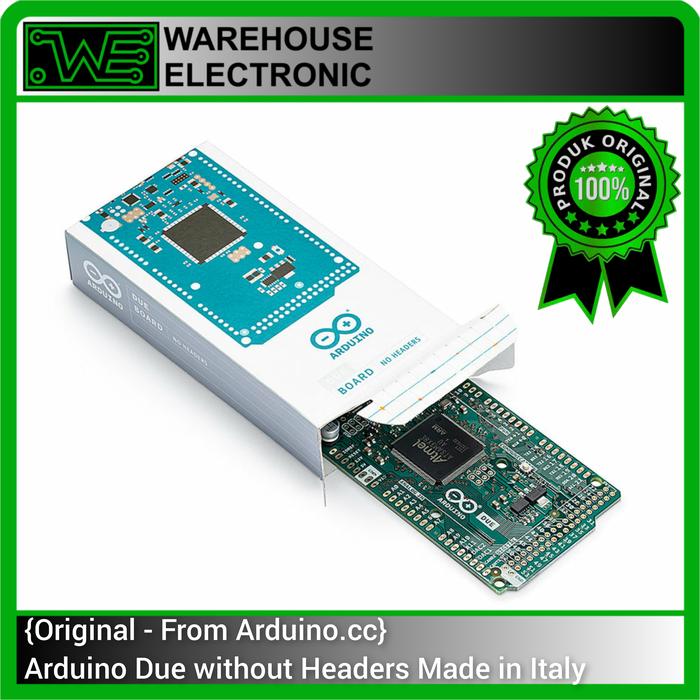 Jual Arduino Due without Headers Made in Italy - ORIGINAL Arduino.cc - Kota Surabaya - WE ...