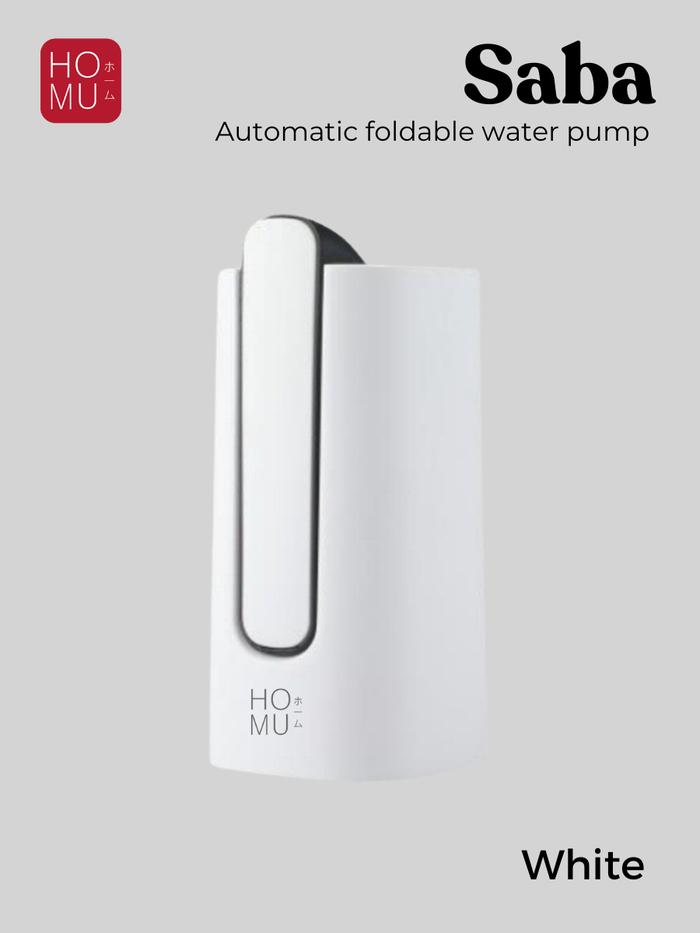 Jual HOMU SABA Pompa Air Galon Lipat Elektrik Cas Tahan Lama Foldable ...