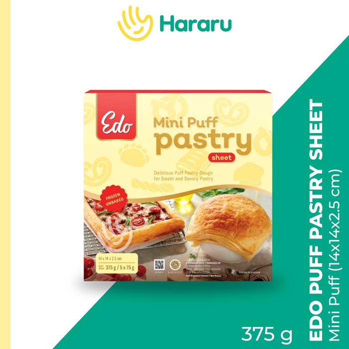 Jual Edo Puff Pastry Sheet | Kulit Pastry Zuppa Frozen Siap Pakai ...